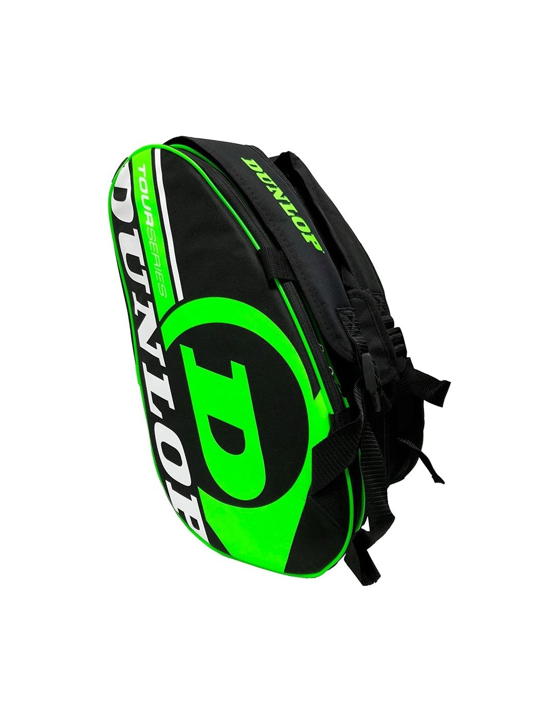 Dunlop Tour Intro Black Green padel bag Dunlop paleteros